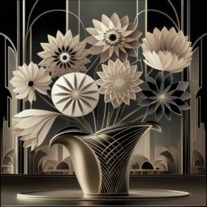15 Stunning Art Deco Flowers to Bloom Your Style - Fabricerie