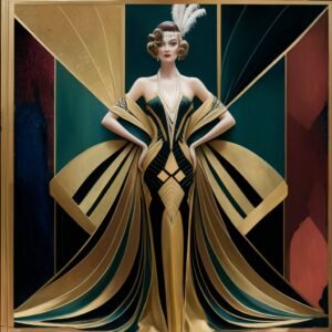 15 Art Deco Lady Styles to Unleash Your Inner Glamour Queen - Fabricerie
