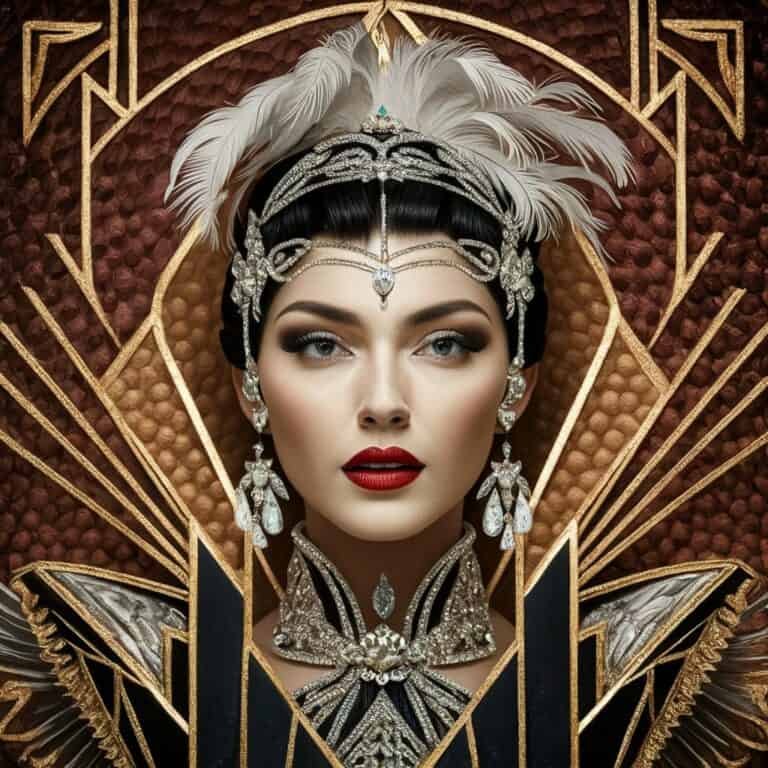 17 Stunning Art Deco Portraits to Inspire Your Glamorous Makeover (List ...