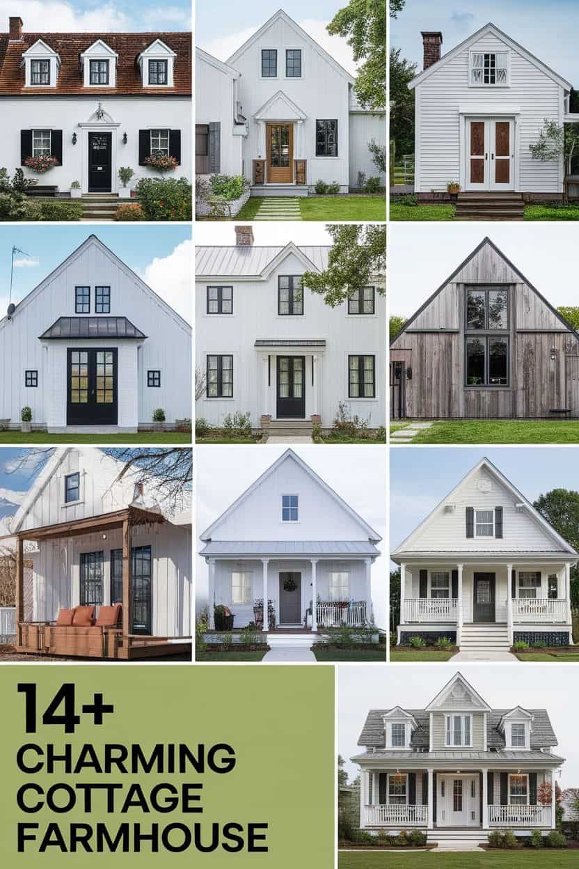 14 Charming Cottage Farmhouse Ideas to Inspire Your Dream Home (List ...