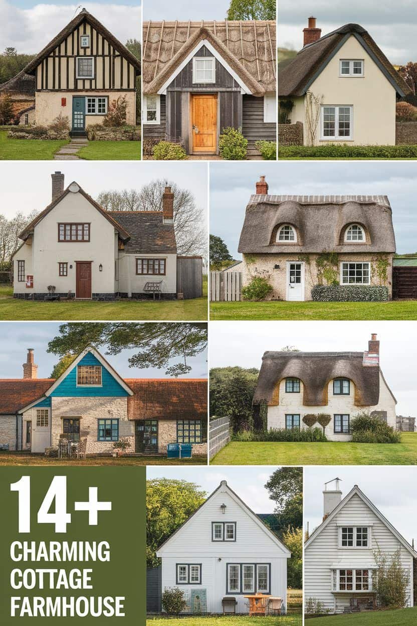 14 Charming Cottage Farmhouse Ideas to Inspire Your Dream Home (List ...
