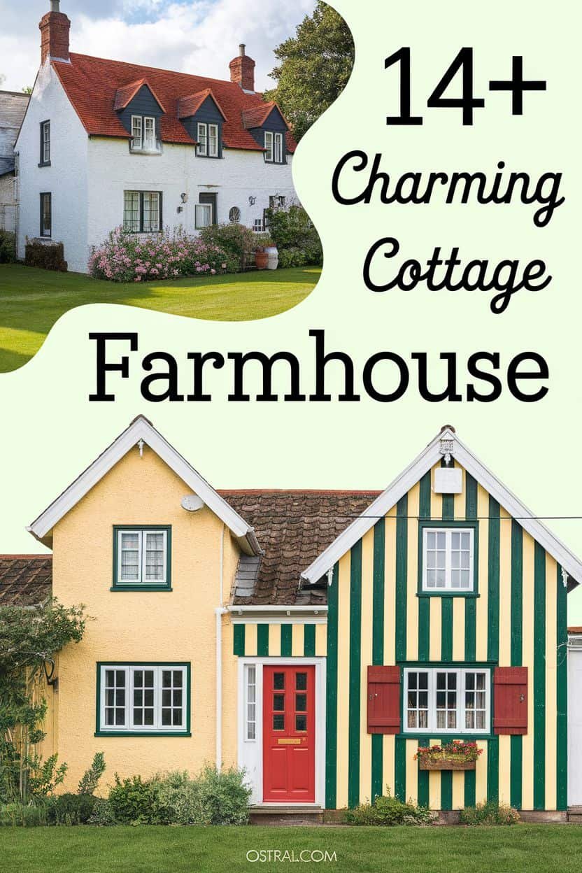 14 Charming Cottage Farmhouse Ideas to Inspire Your Dream Home (List ...