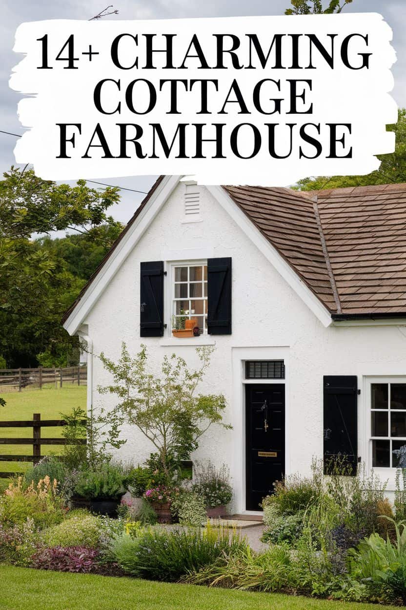 14 Charming Cottage Farmhouse Ideas to Inspire Your Dream Home (List ...