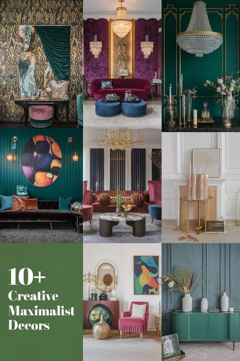 10 Creative Ways to Master Maximalist Decor in Your Home (List ...