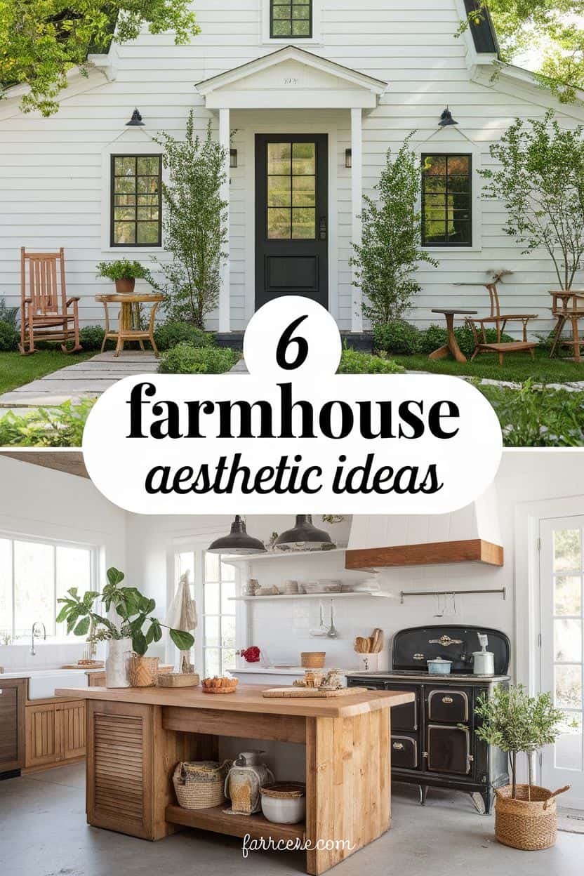 6 Farmhouse Aesthetic Ideas for Your Dream Home (LIst) - Fabricerie