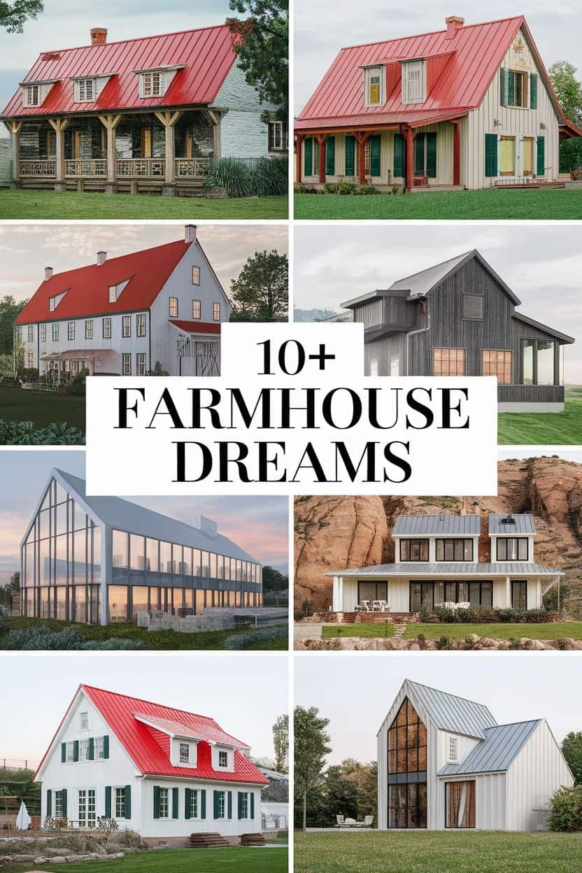 10 Farmhouse Dreams to Inspire Your Country Home (List) - Fabricerie