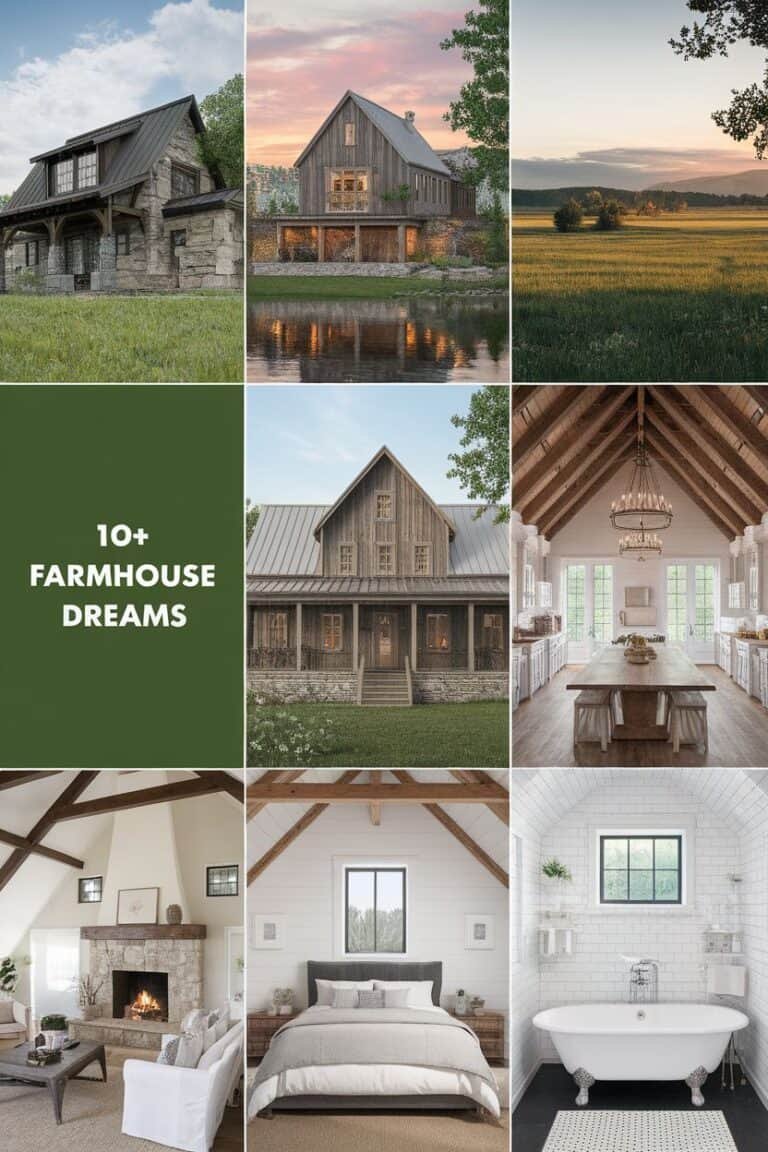 10 Farmhouse Dreams to Inspire Your Country Home (List) - Fabricerie