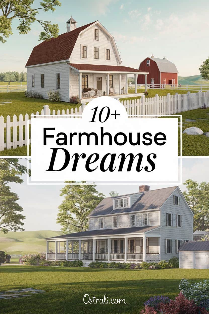 10 Farmhouse Dreams to Inspire Your Country Home (List) - Fabricerie