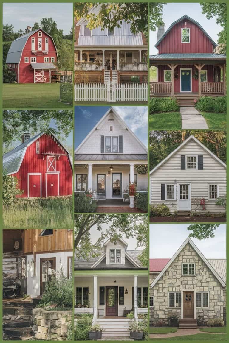 11+ Charming Farmhouse Exterior Ideas to Inspire Your Home (List ...