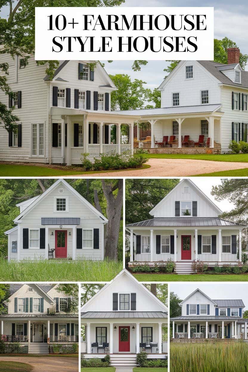 10 Farmhouse Style Houses to Inspire You (List) - Fabricerie