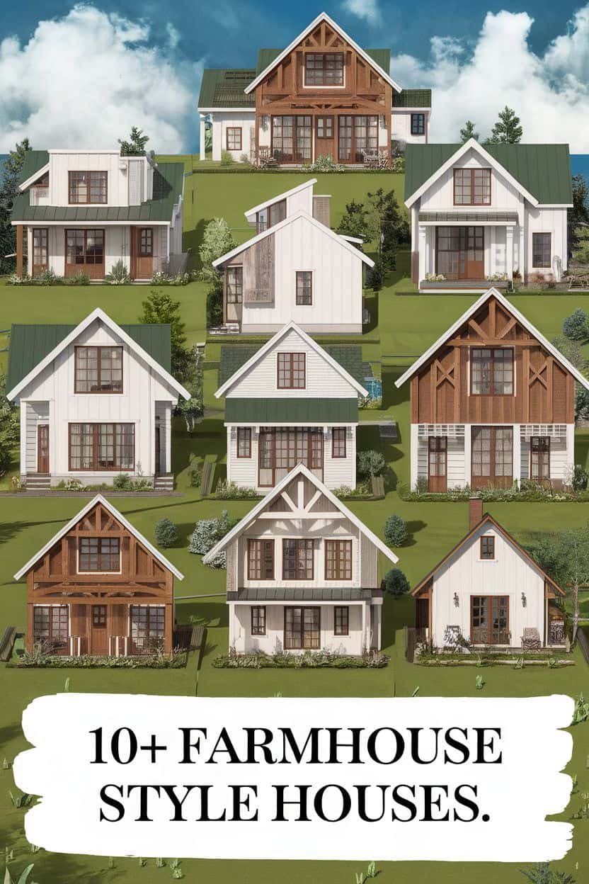 10 Farmhouse Style Houses to Inspire You (List) - Fabricerie