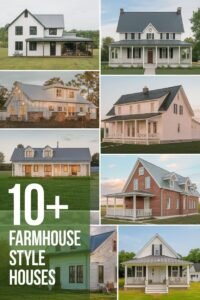 10 Farmhouse Style Houses to Inspire You (List) - Fabricerie