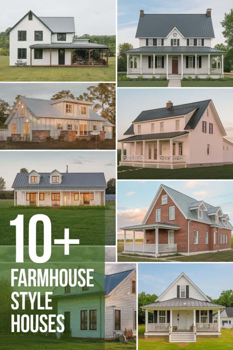 10 Farmhouse Style Houses to Inspire You (List) - Fabricerie
