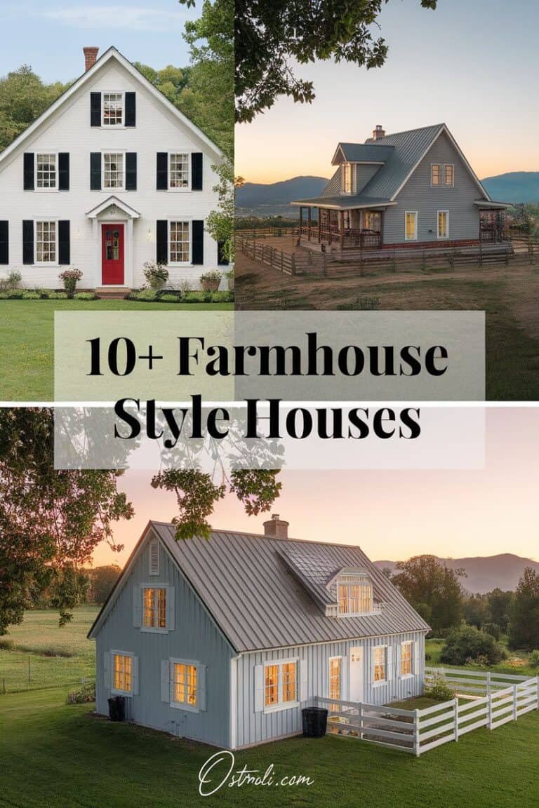 10 Farmhouse Style Houses to Inspire You (List) - Fabricerie