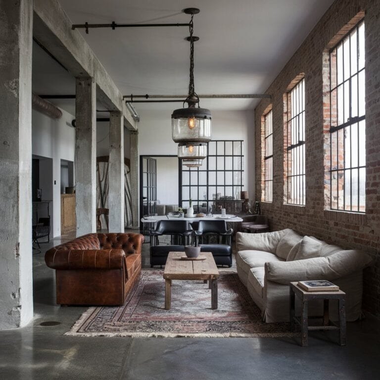 15 Industrial Chic Interior Ideas to Transform Your Space Now - Fabricerie