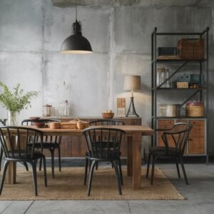 15 Industrial Chic Interior Ideas to Transform Your Space Now - Fabricerie