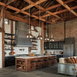 10 Rustic-Chic Industrial Farmhouse Ideas to Transform Your Space ...
