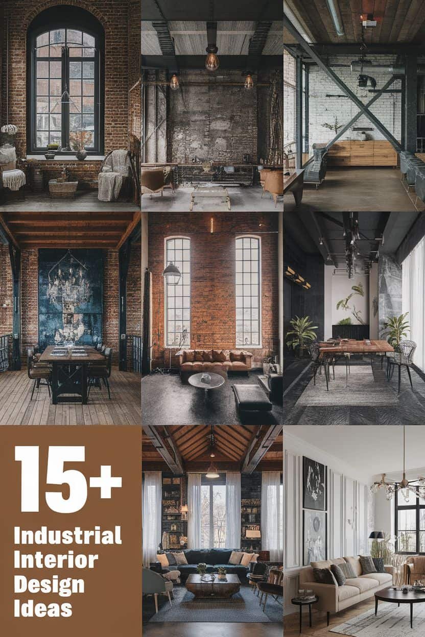 15 Pinterest-Worthy Industrial Interior Design Ideas to Transform Your ...