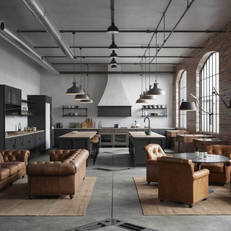 15 Sizzling Industrial Kitchen Designs to Inspire Your Culinary Haven ...