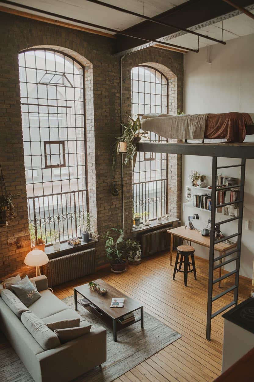 15 Industrial Loft Apartment Ideas to Transform Your Space (List ...
