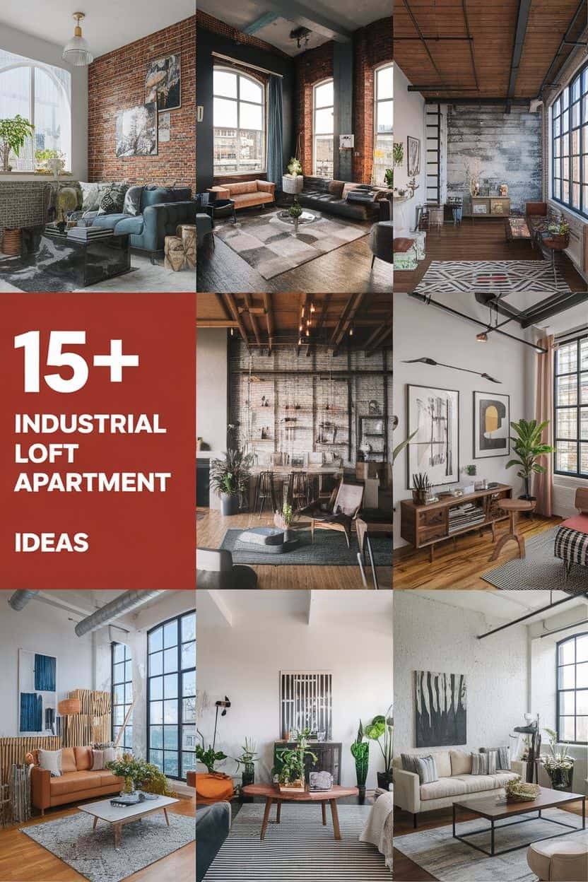 15 Industrial Loft Apartment Ideas to Transform Your Space (List ...