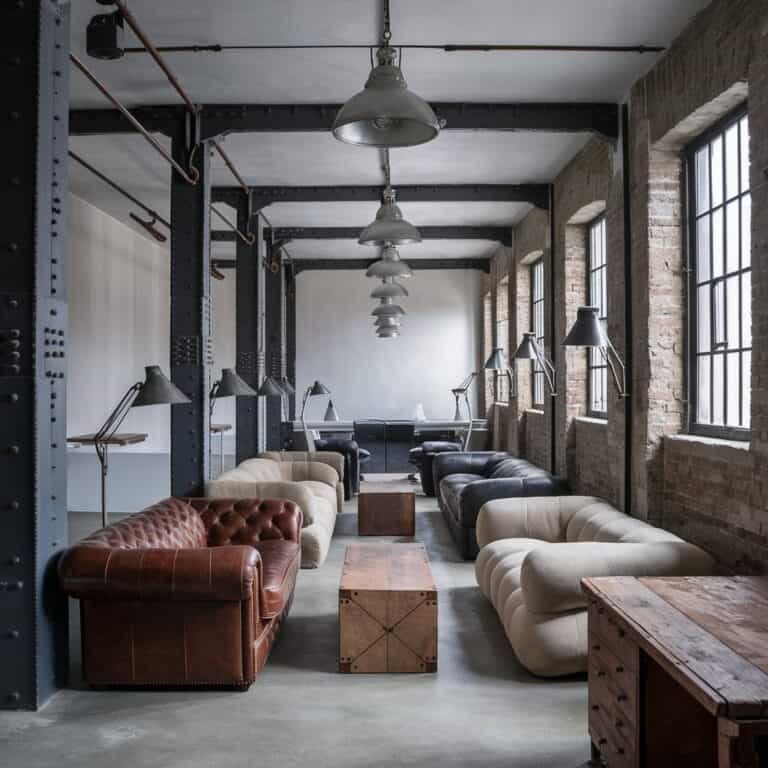 15 Industrial Office Spaces to Inspire Your Workspace (List) - Fabricerie