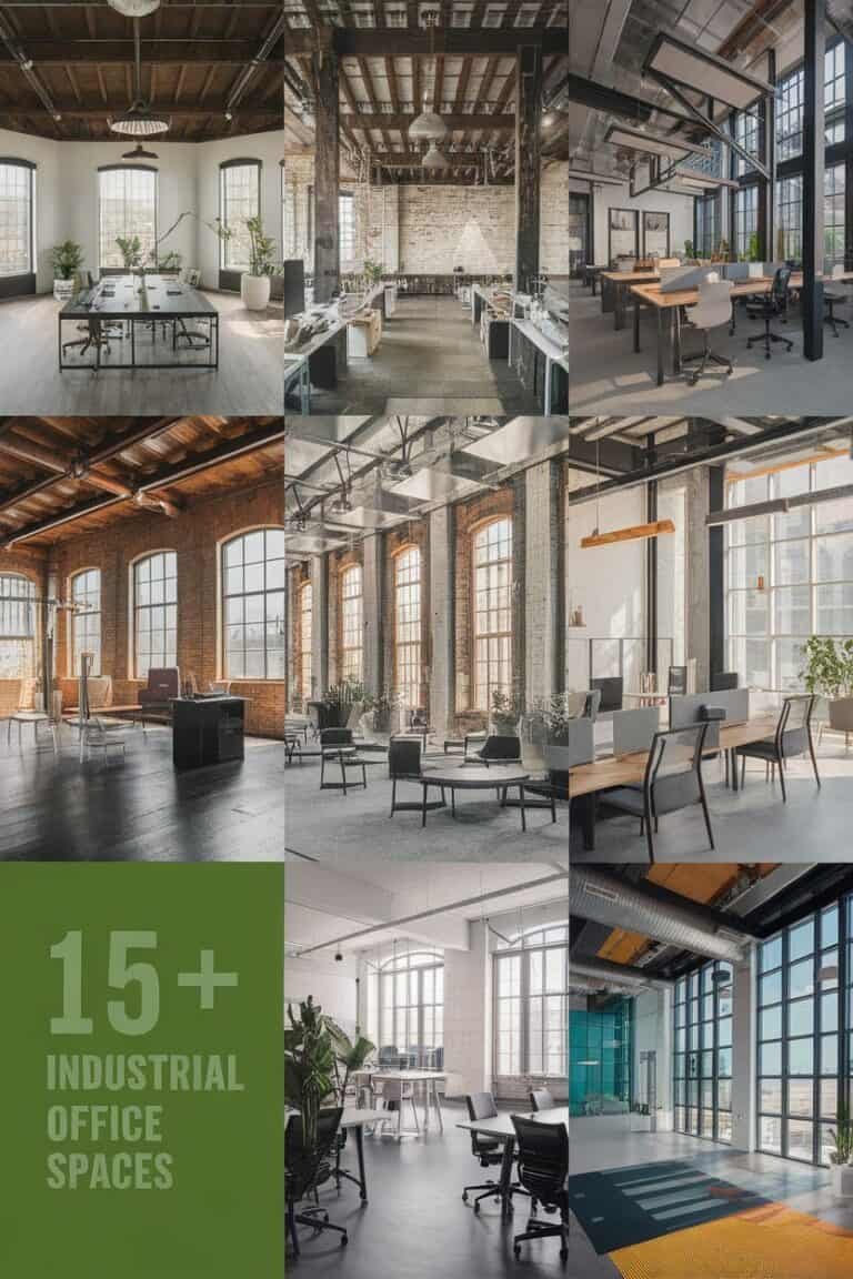 15 Industrial Office Spaces to Inspire Your Workspace (List) - Fabricerie