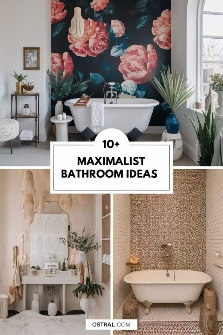 10 Maximalist Bathroom Ideas to Blow Your Mind (List) - Fabricerie