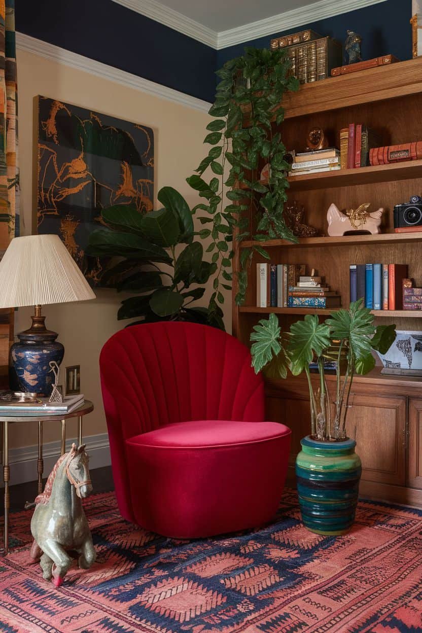 10+ Maximalist Office Ideas That'll Make You Queen Bee (List) - Fabricerie