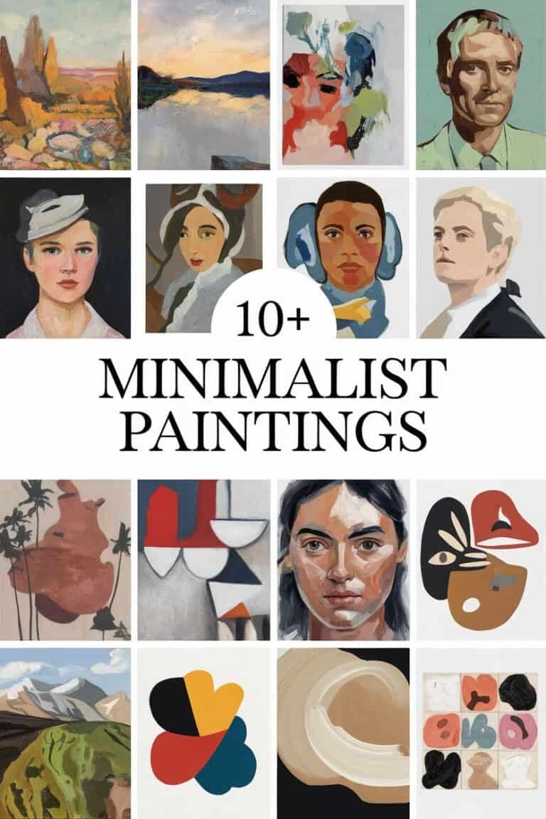 10 Minimalist Paintings That Will Transform Your Space (List) - Fabricerie