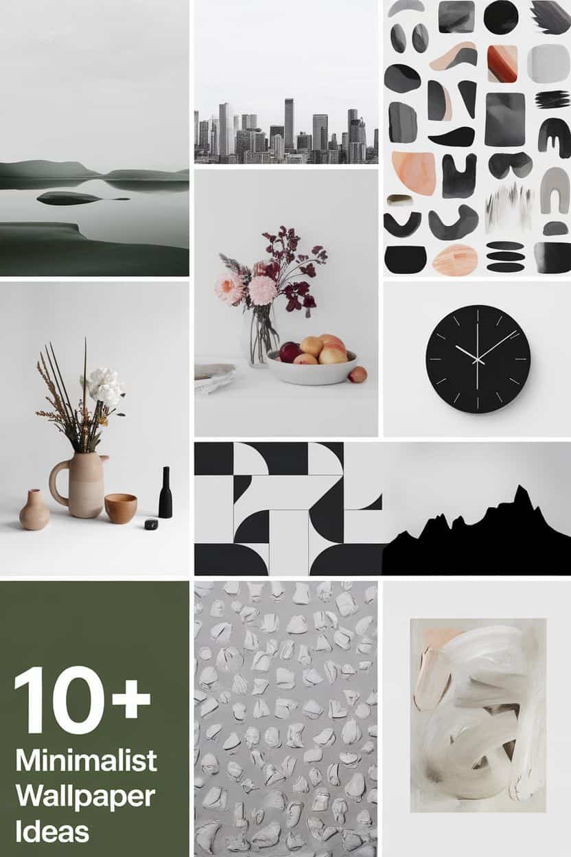 10+ Minimalist Wallpaper Ideas That Will Transform Your Space (And ...
