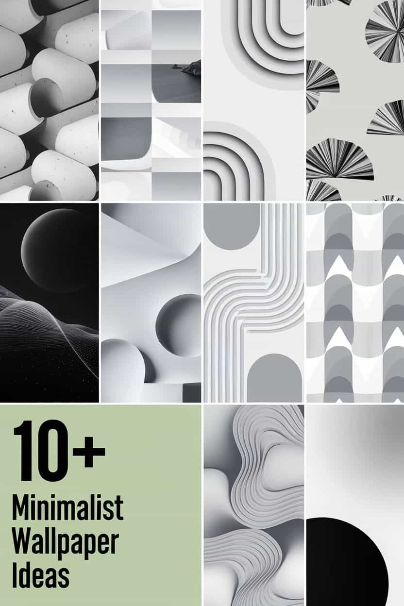 10+ Minimalist Wallpaper Ideas That Will Transform Your Space (And ...