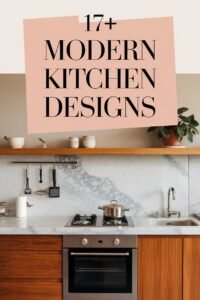 17+ Modern Kitchen Designs to Inspire Your Dream Home (LIst) - Fabricerie
