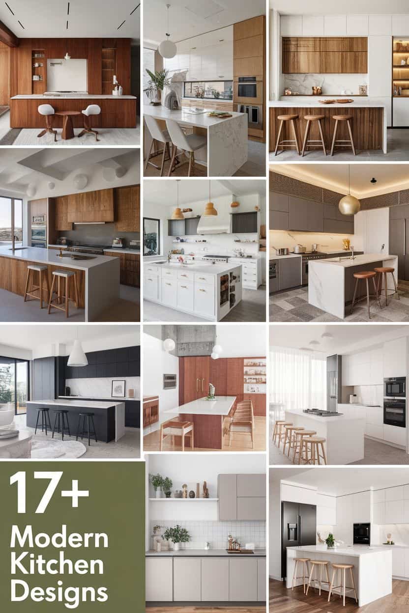 17+ Modern Kitchen Designs to Inspire Your Dream Home (LIst) - Fabricerie