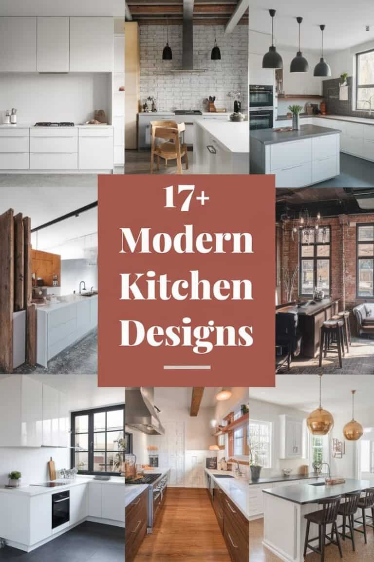 17+ Modern Kitchen Designs to Inspire Your Dream Home (LIst) - Fabricerie