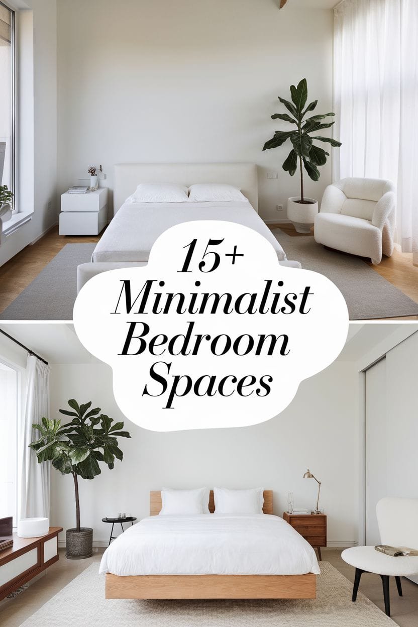 15+ Minimalist Bedroom Ideas for Serene Slumber (List) - Fabricerie