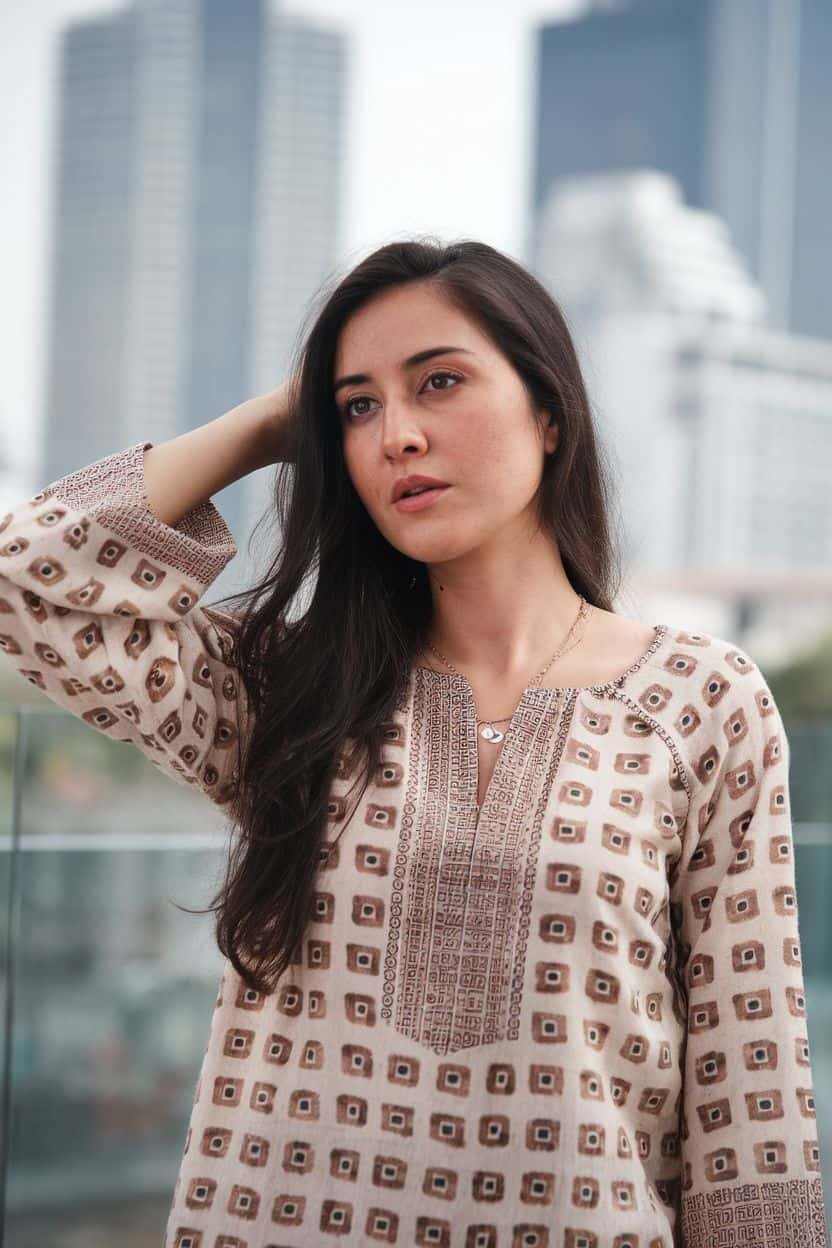 Beige Batik Blouses That Will Transform Your Wardrobe Into A Bohemian ...