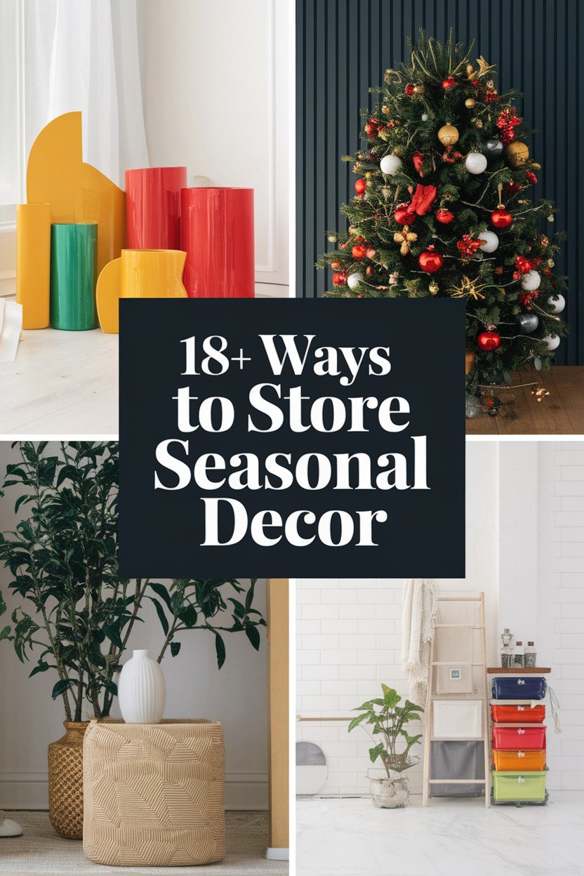 18+ Charming Ways to Store and Organize Your Seasonal Decor for a ...