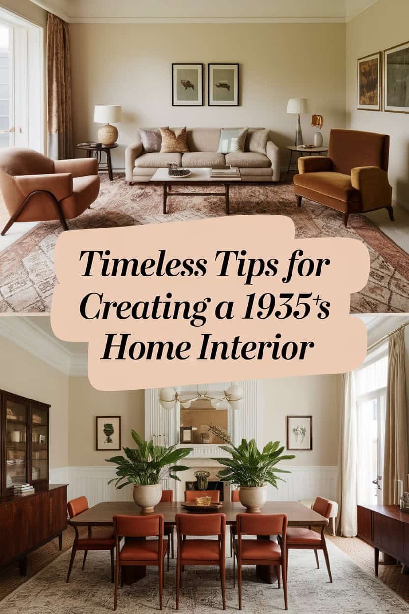 Timeless Tips for Creating a Stunning 1935+s Home Interior You’ll Love ...