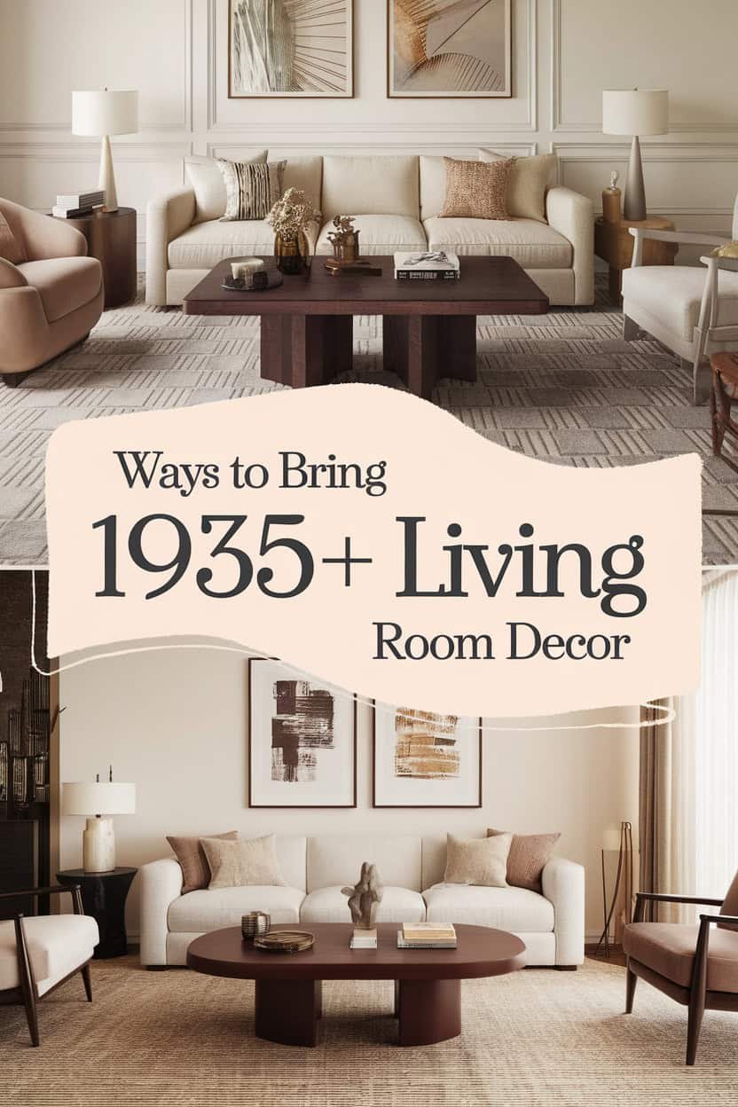 Ways to Bring Stunning 1935+s Living Room Decor into Your Home Today ...