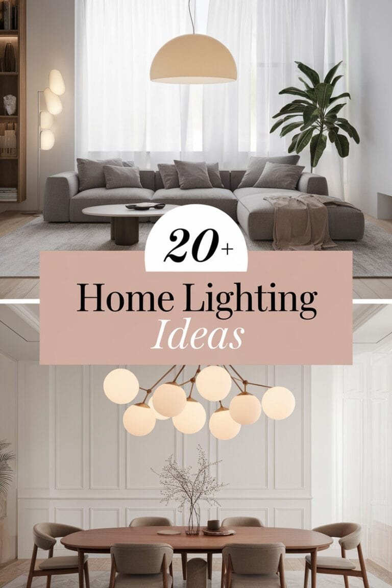 19+ Simple Home Lighting Ideas to Brighten Your Space and Create a Cozy ...