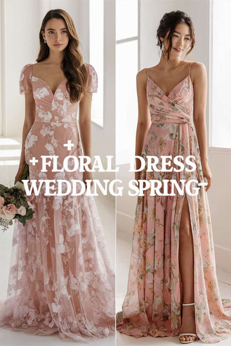Floral Dress Wedding Ideas for a Perfect Spring Celebration - Fabricerie