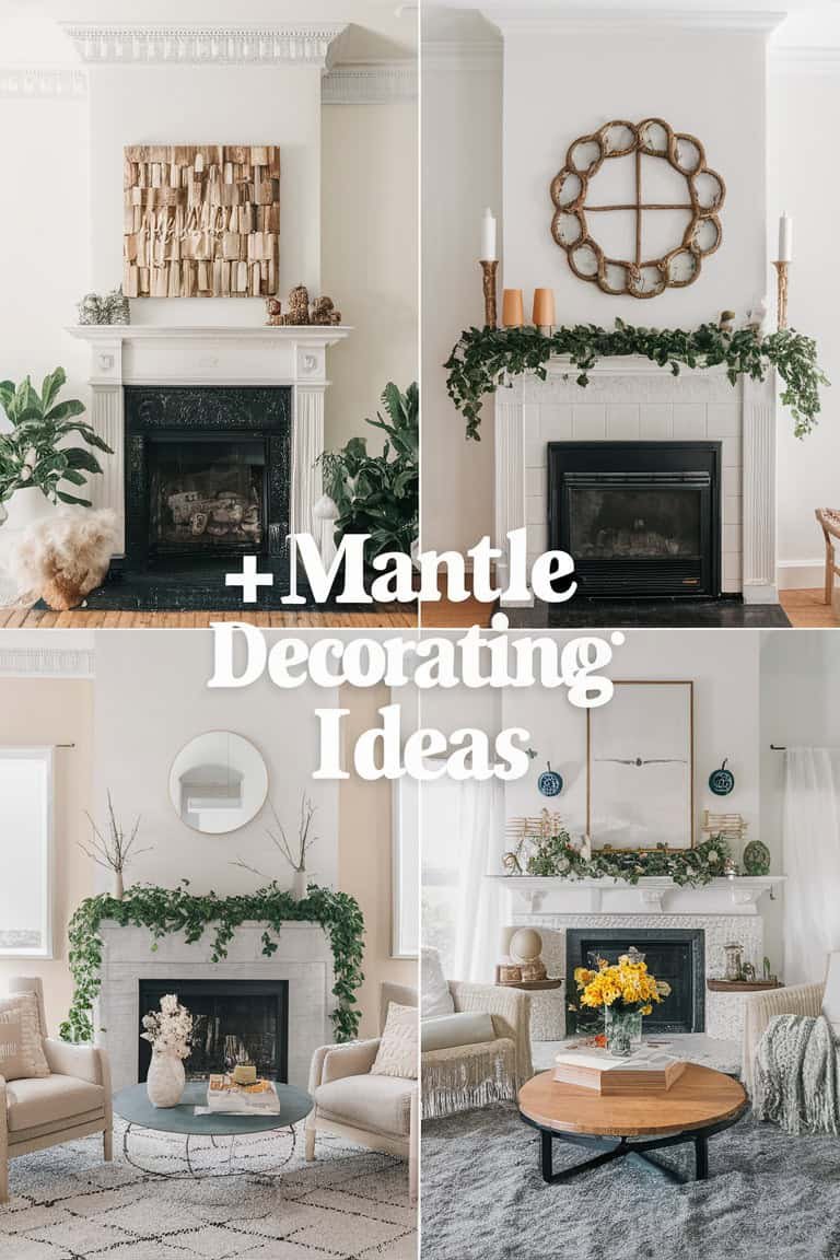 Mantle Decorating Ideas to Refresh Your Home for Every Season - Fabricerie