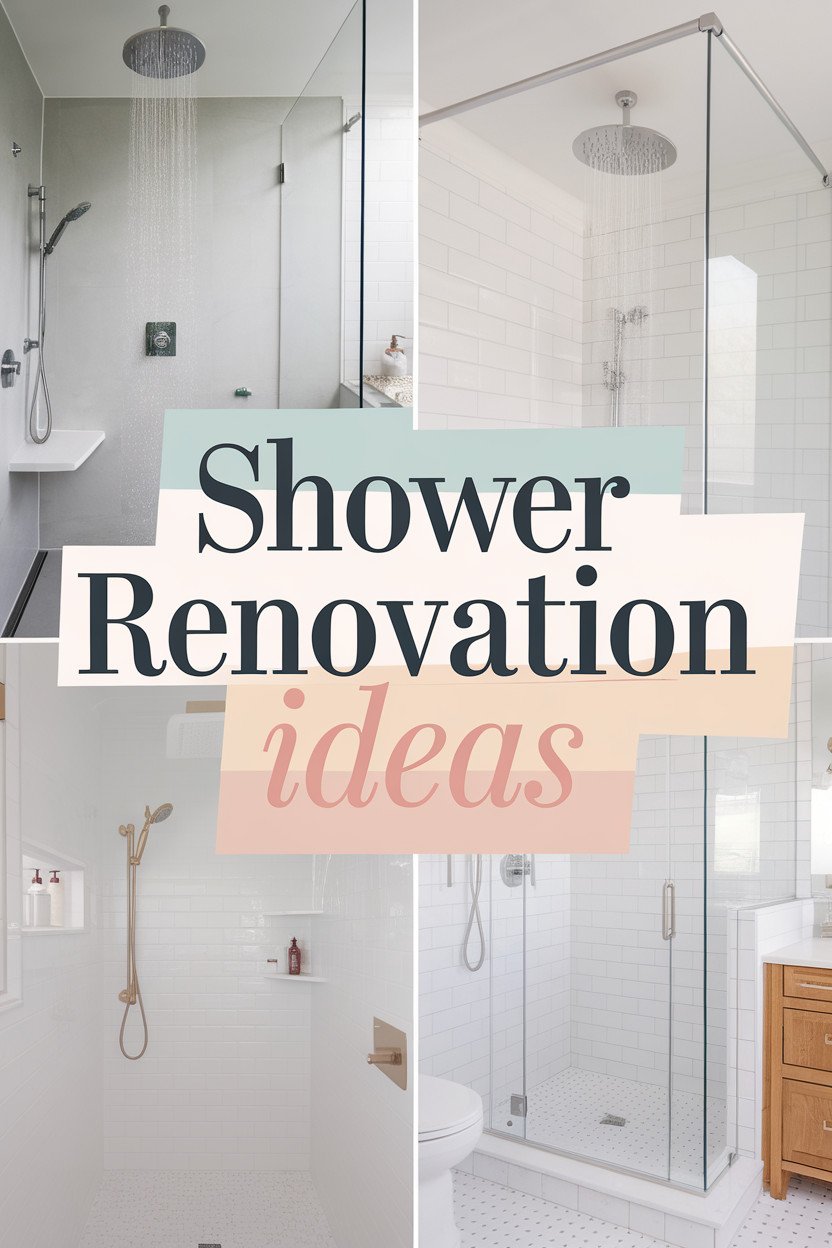 Shower Renovation Ideas: Inspiring Designs for a Fresh Look - Fabricerie