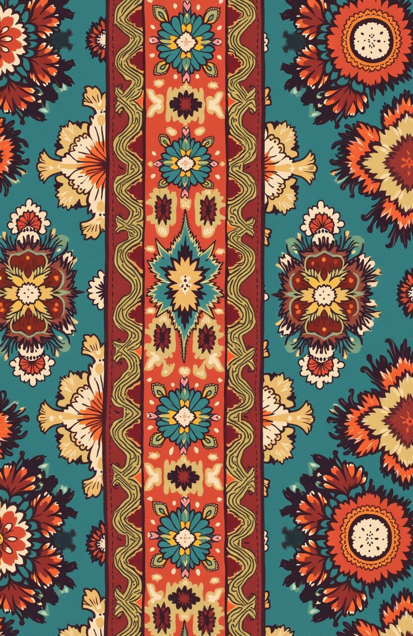27+ Bohemian Patterns to Inspire Vinyl Style Choices - Fabricerie